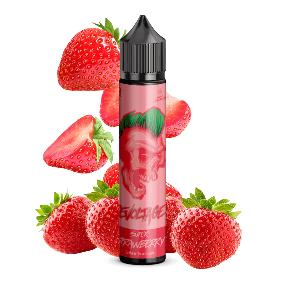 Revoltage Super Strawberry Longfill Aroma - Home of Dampfer