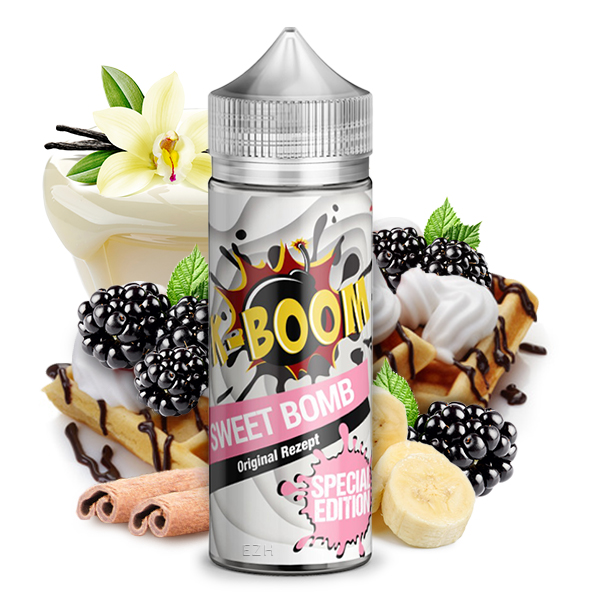 K-Boom Sweet Bomb Original Rezept 10ml Longfill Aroma - Home of Dampfer