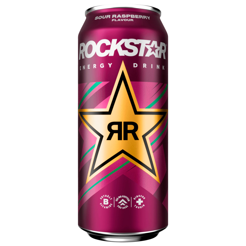 Rockstar Energy Drink Sour Raspberry - Home of Dampfer
