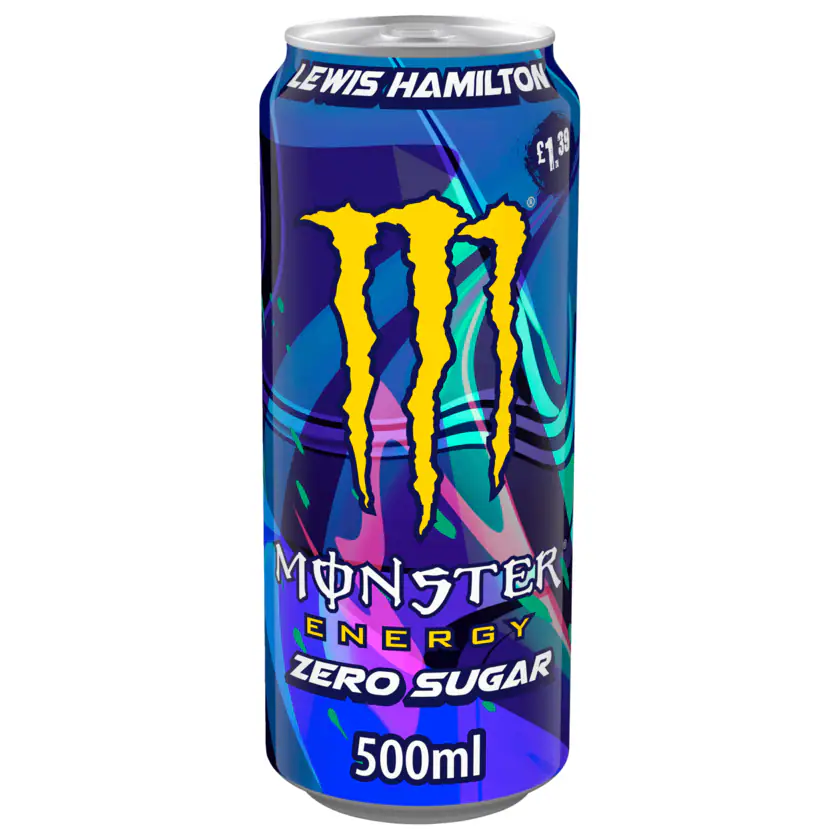 Monster Energy Lewis Hamilton Zero Sugar 0,5l - Home of Dampfer