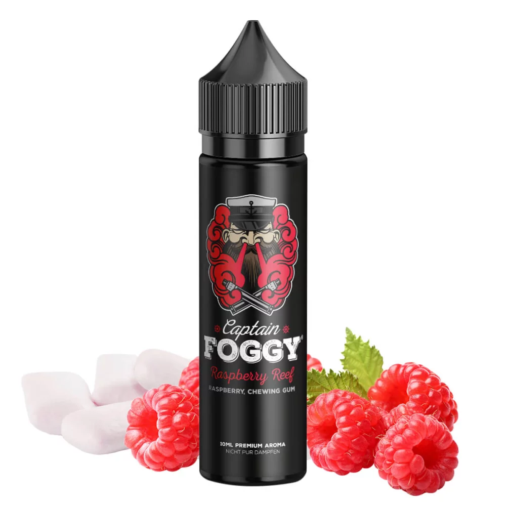 Raspberry Reef 10ml Longfill Aroma by Captain Foggy - Home of Dampfer