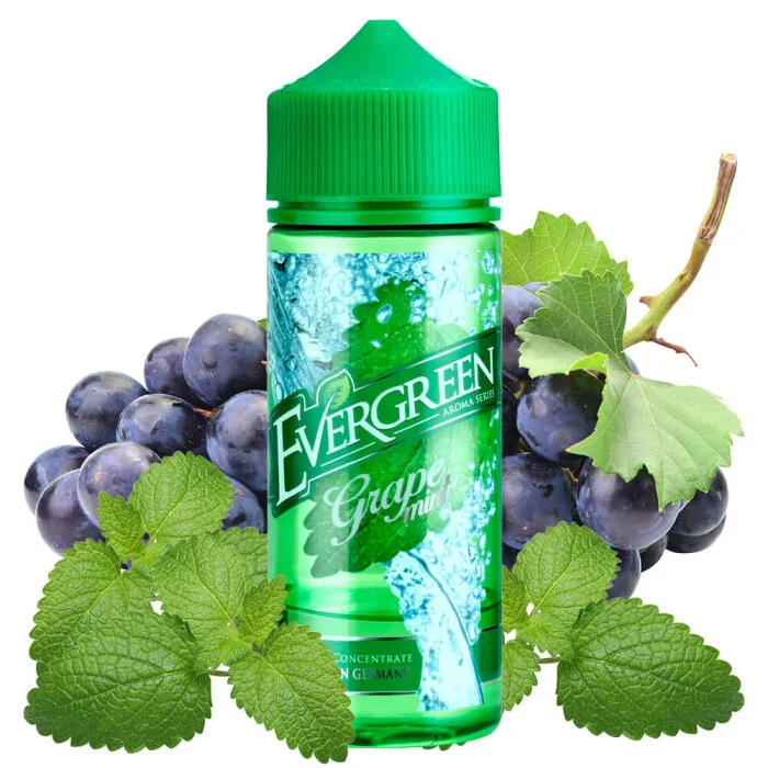 Evergreen Grape Mint Aroma - Home of Dampfer