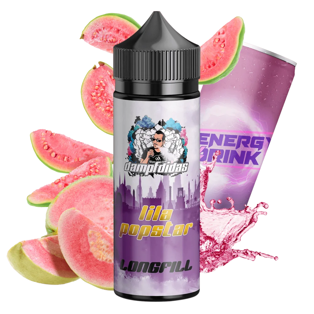 Dampfdidas Lila Popstar Longfill Aroma - Home of Dampfer